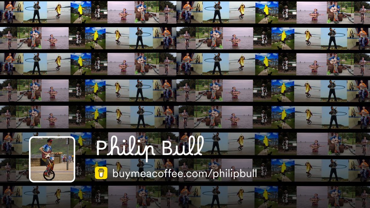 Philip Bull is making music and circus videos - Buymeacoffee