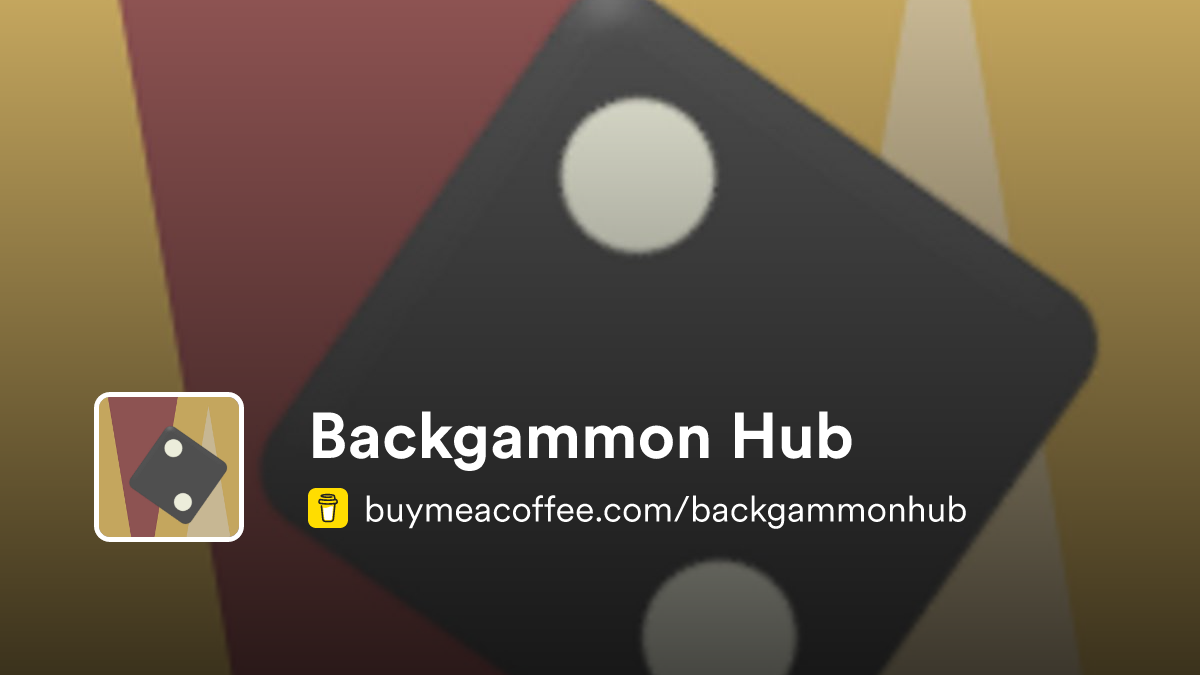 Backgammon Hub - Buymeacoffee