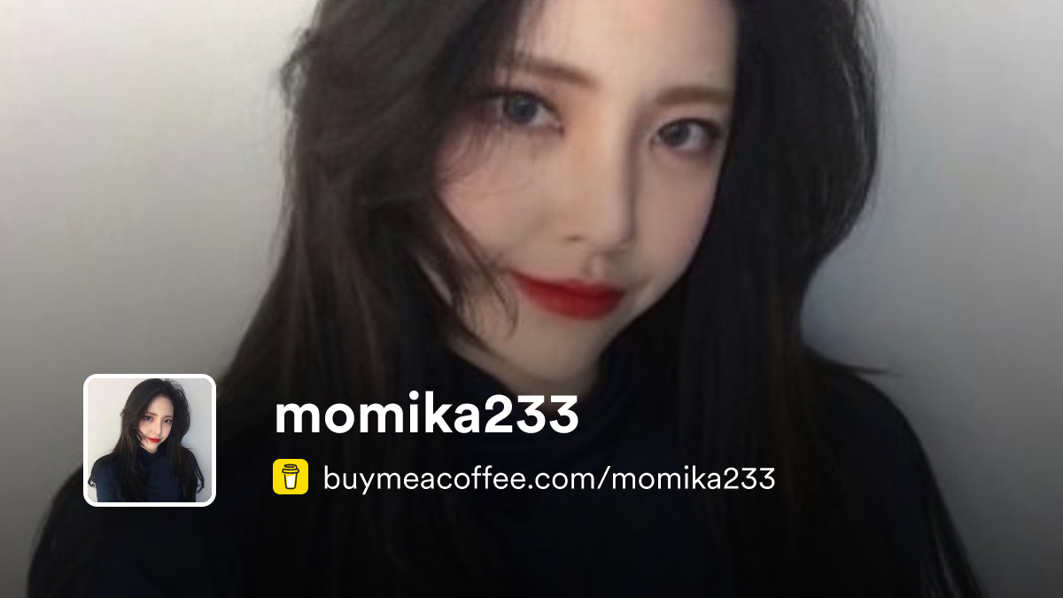 momika233 - Buymeacoffee
