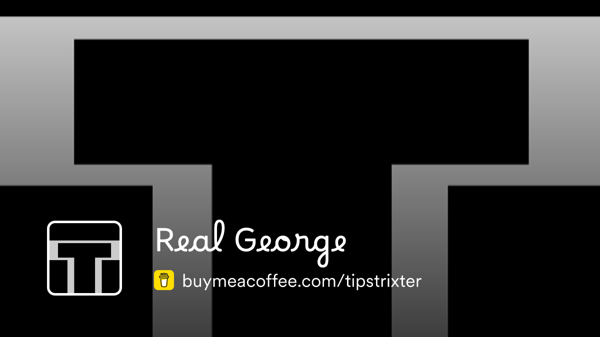 Real George - Buymeacoffee