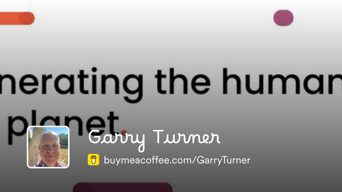 Garry Turner - Buymeacoffee