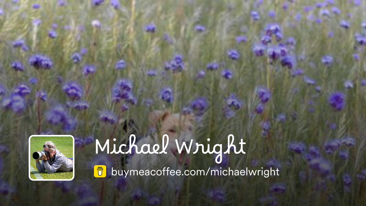 Michael Wright is creating photography, text and music - Buymeacoffee