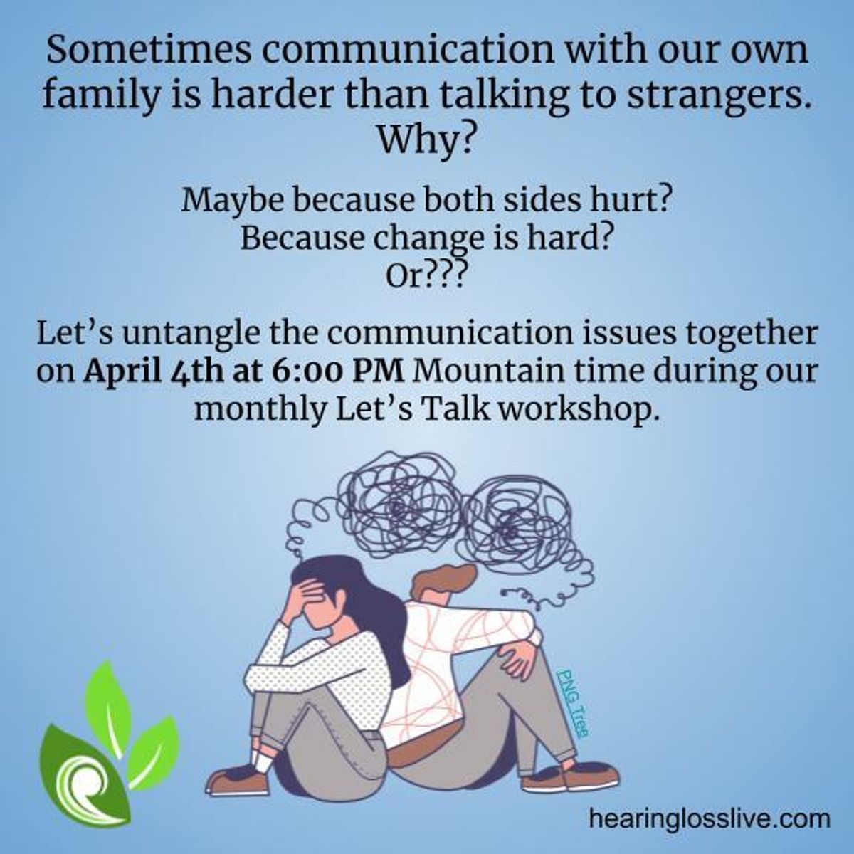 Hearing Loss LIVE! Workshop: Our Hearing Partners — Hearing Loss LIVE ...