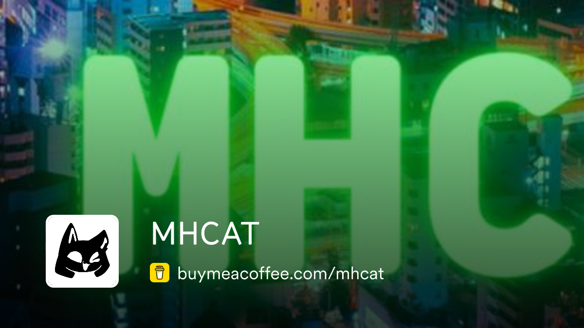 MHCAT is 用愛製作最好的discord 機器人! - Buymeacoffee