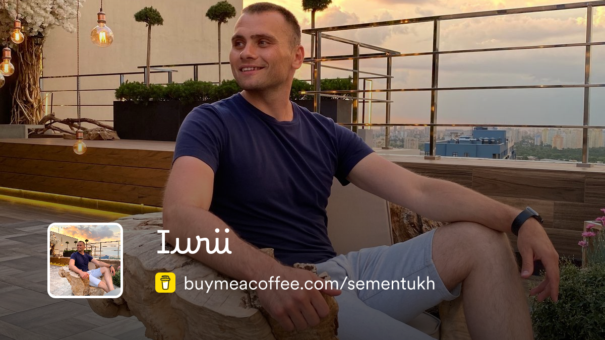 Iurii - Buymeacoffee