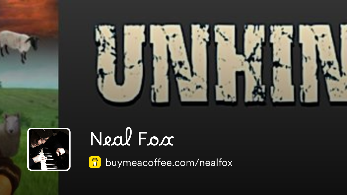 Neal Fox is Music and Merch with a Message - Buymeacoffee