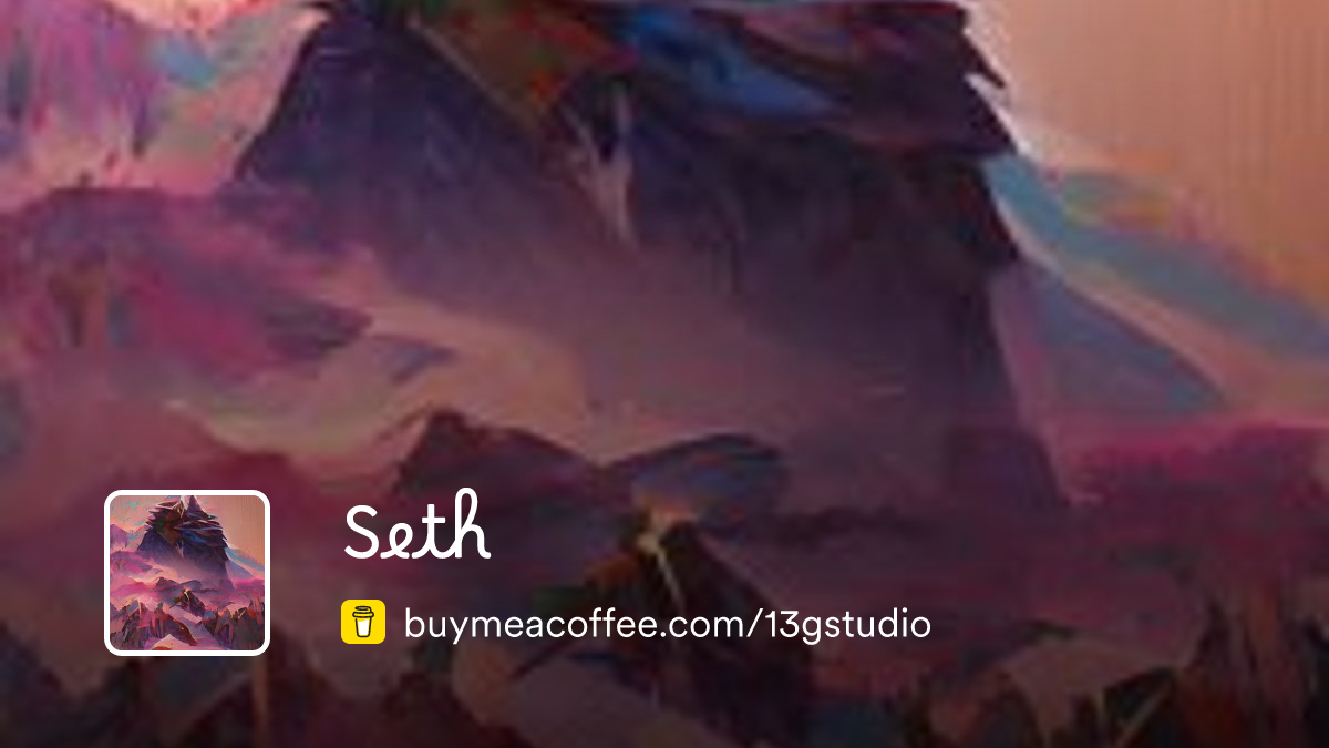 Seth - Buymeacoffee