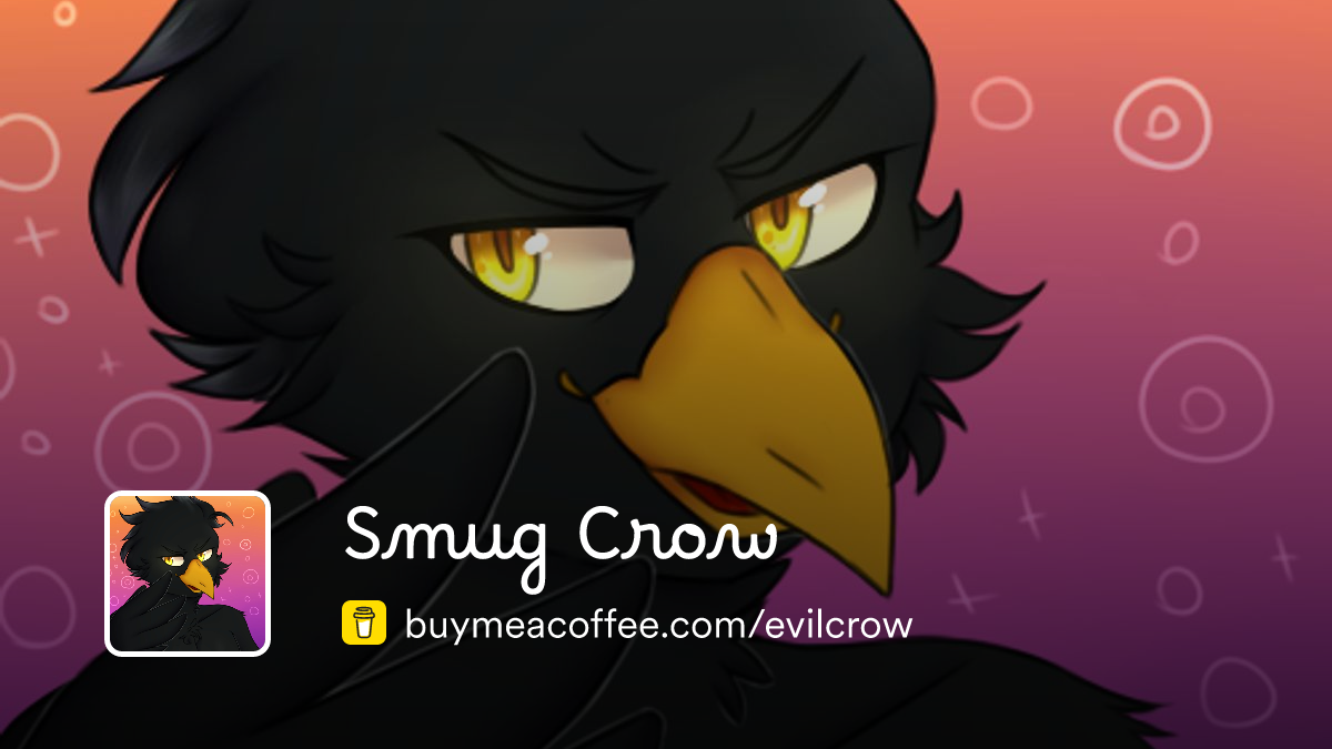 Smug Crow - Buymeacoffee