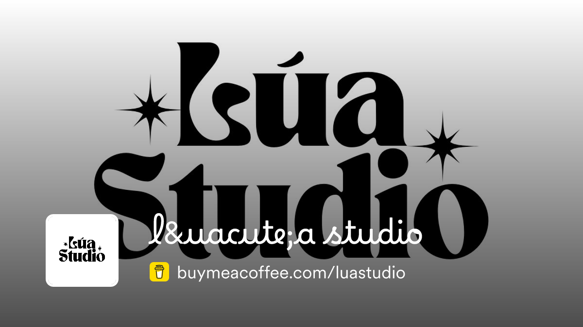 lúa studio is Diseño y tips para tu marca y emprendimiento - Buymeacoffee