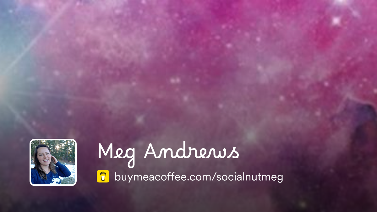 Meg Andrews is creating YouTube videos - Buymeacoffee