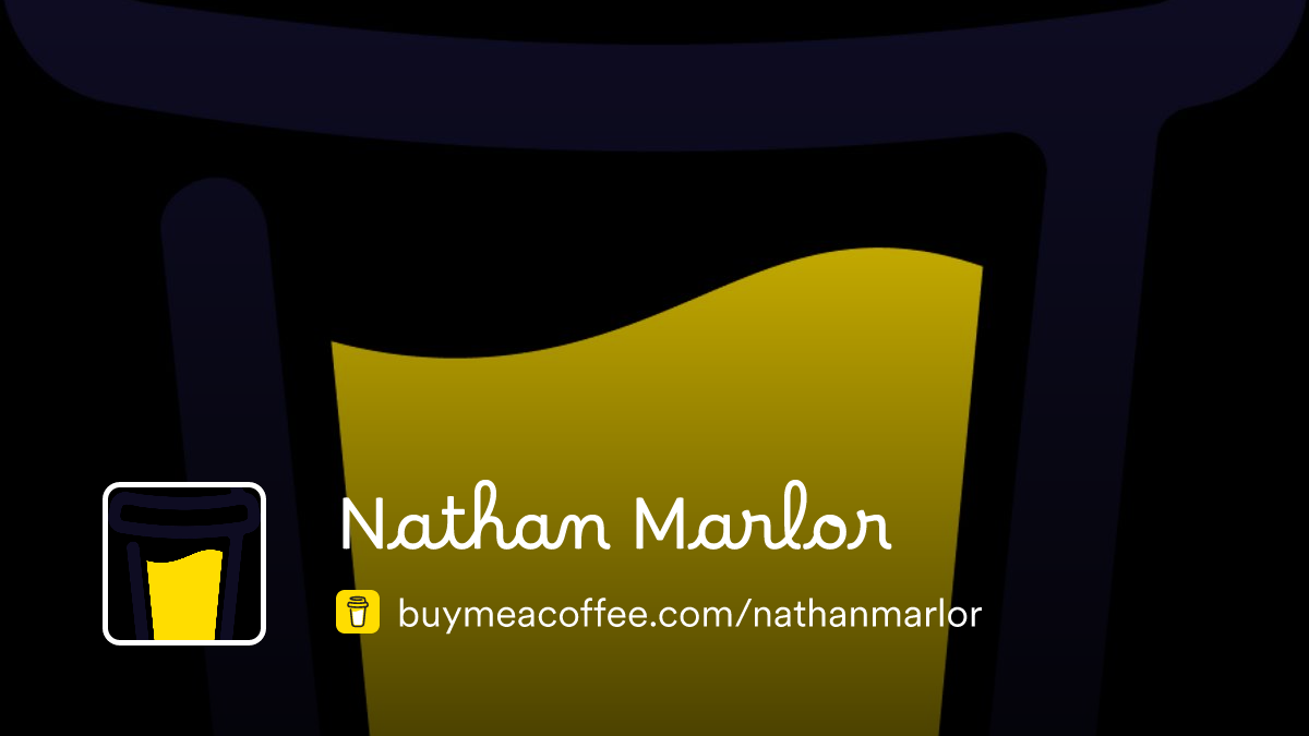 Nathan Marlor - Buymeacoffee