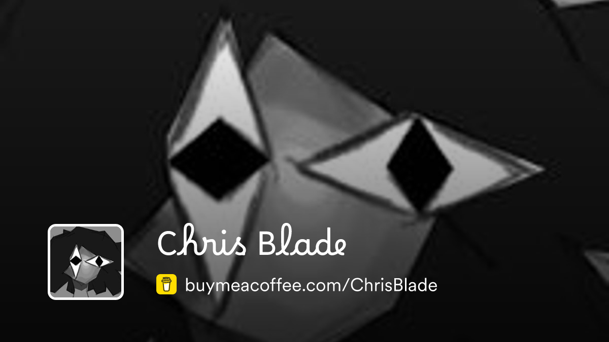 Chris Blade is drawing - Buymeacoffee