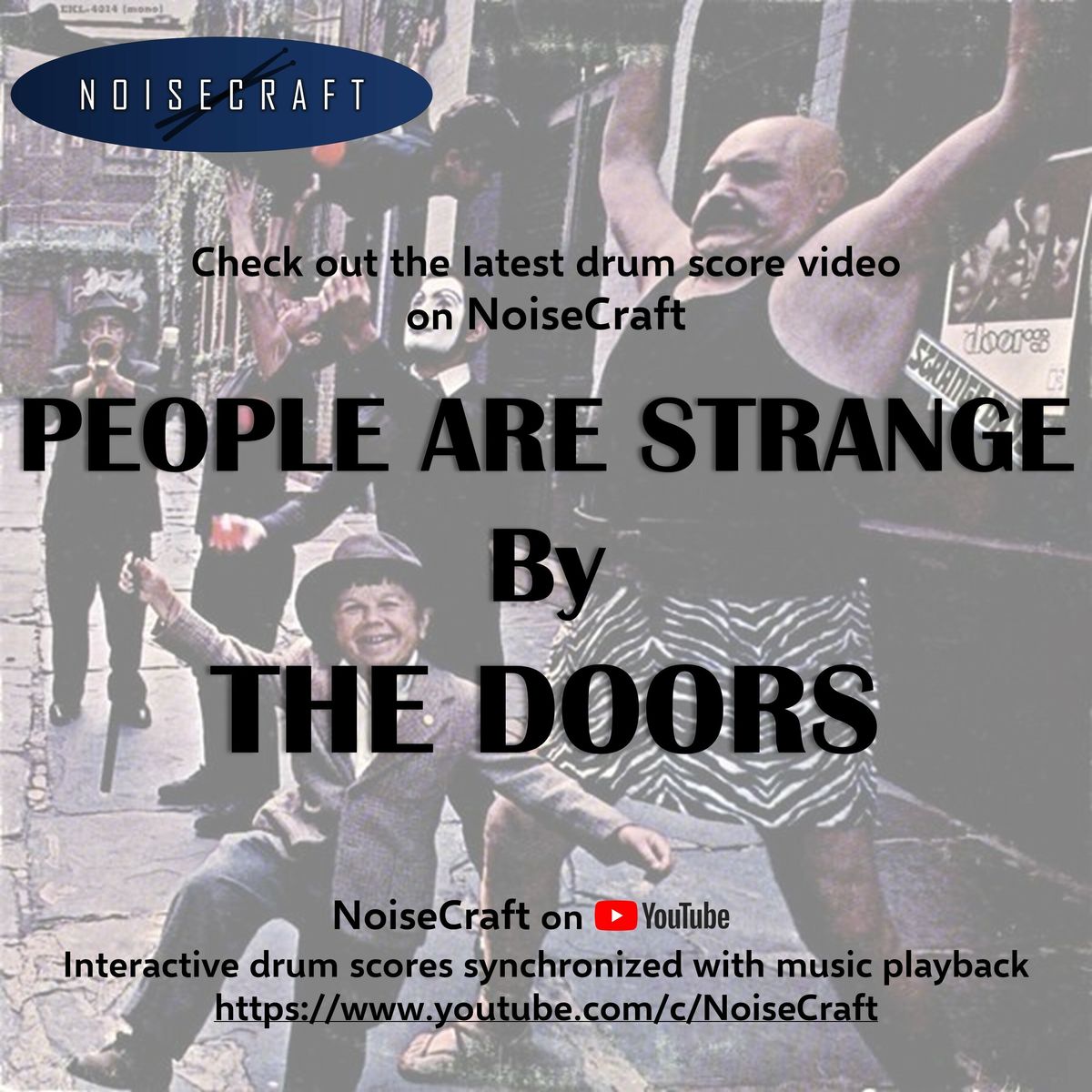 New Drum Score Video - People Are Strange by the Doors — NoiseCraft ...
