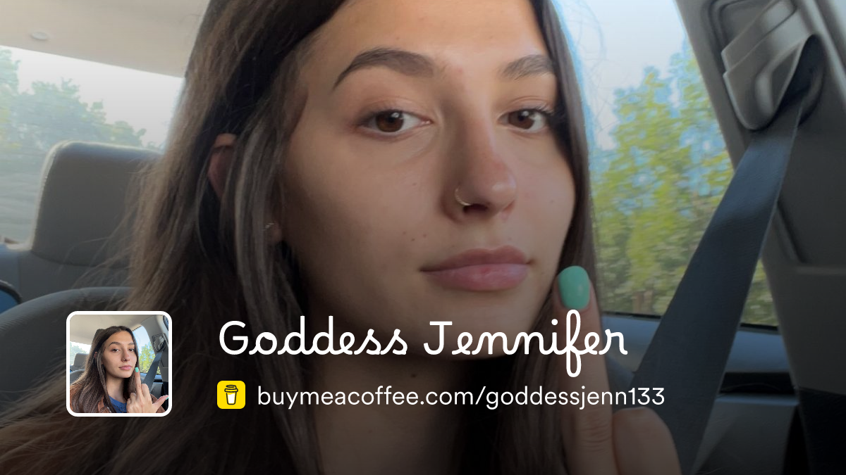 Goddess Jennifer - Buymeacoffee