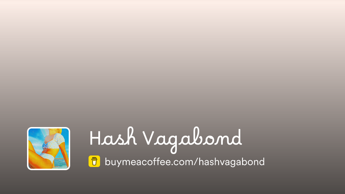 Hash Vagabond - Buymeacoffee