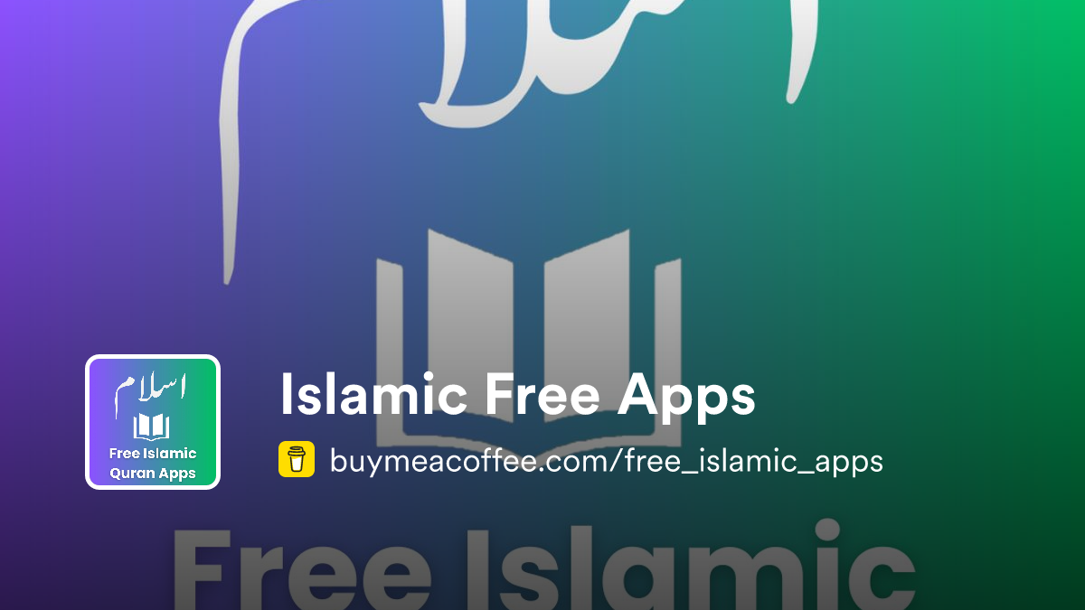 Posts | Islamic Free Apps - Buymeacoffee