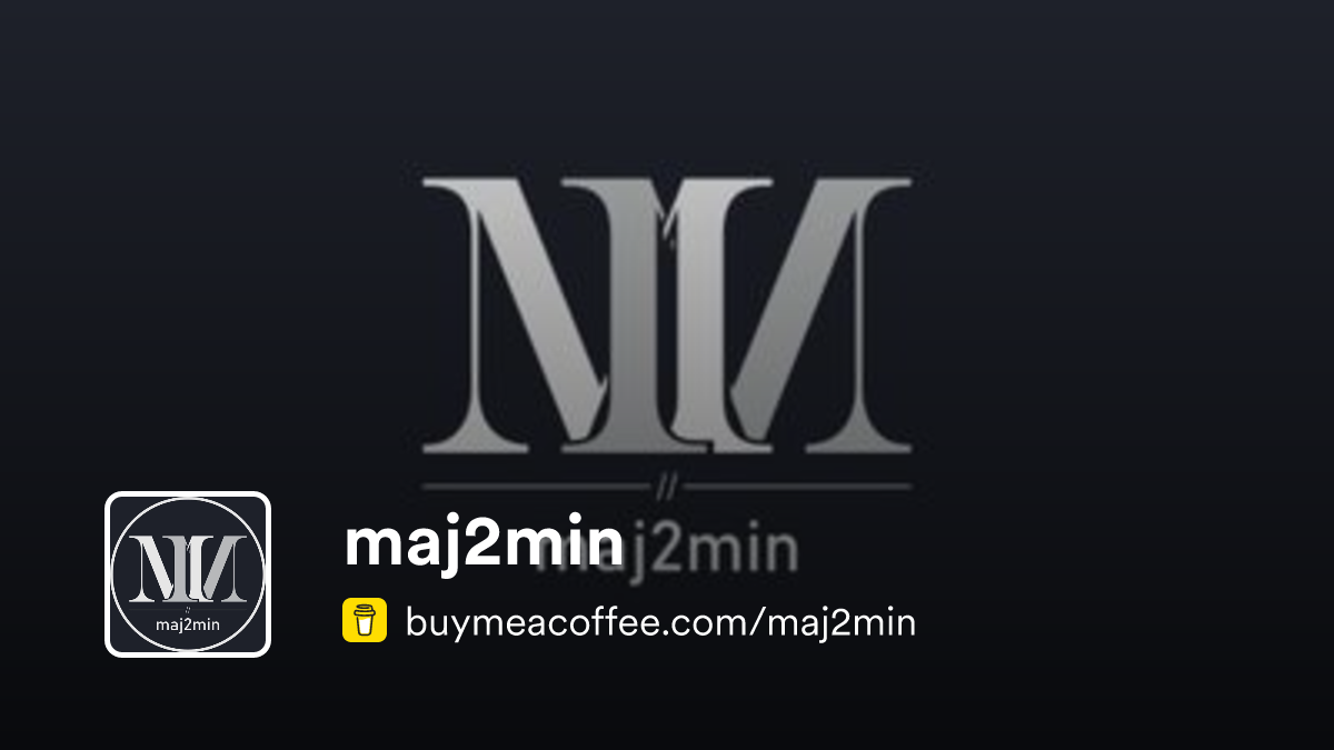 Extras | maj2min - Buymeacoffee