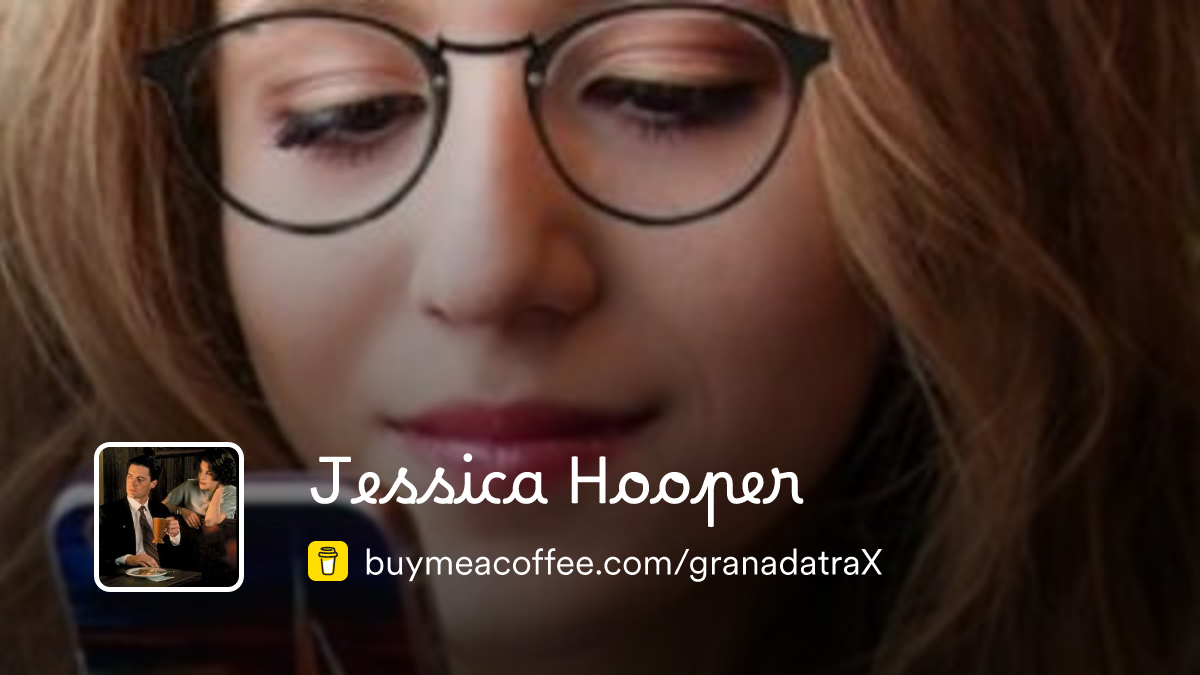 Jessica Hooper - Buymeacoffee