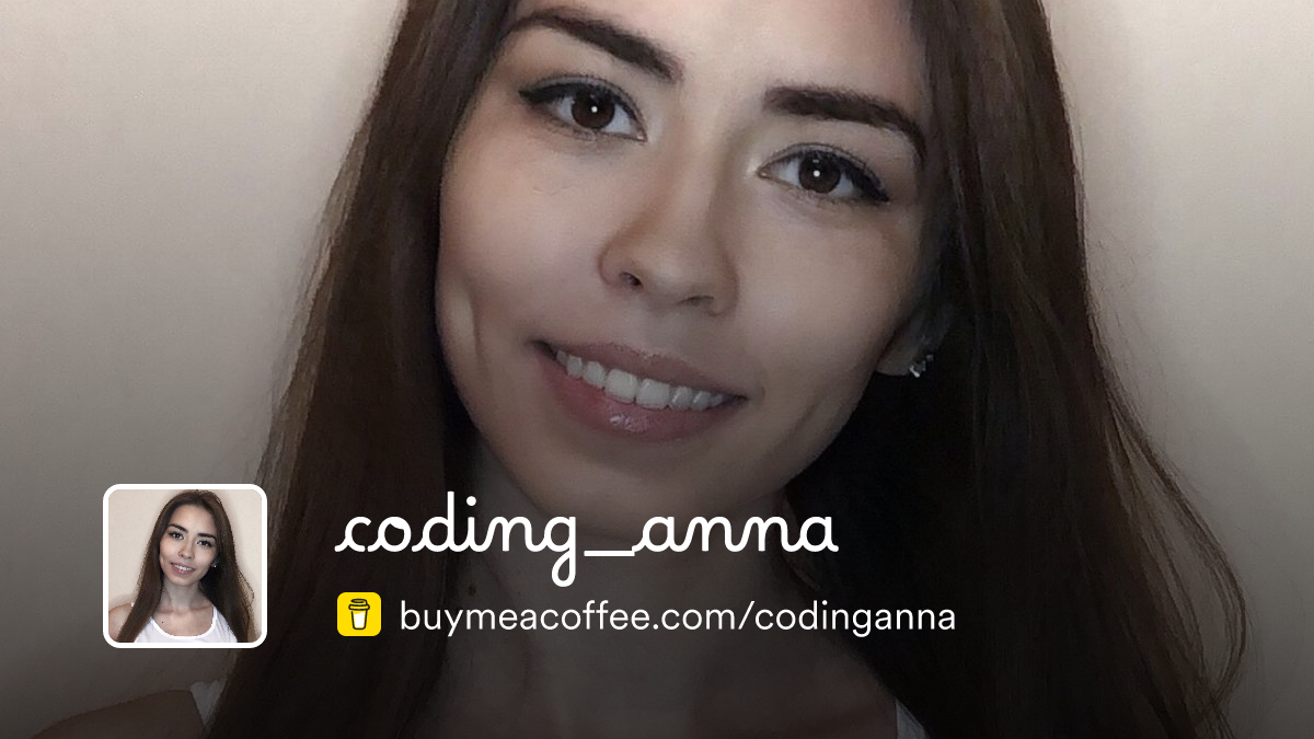 coding_anna - Buymeacoffee