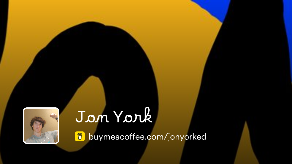 Jon York - Buymeacoffee