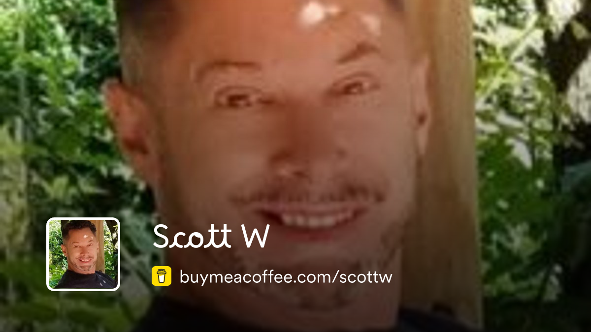 Scott W - Buymeacoffee