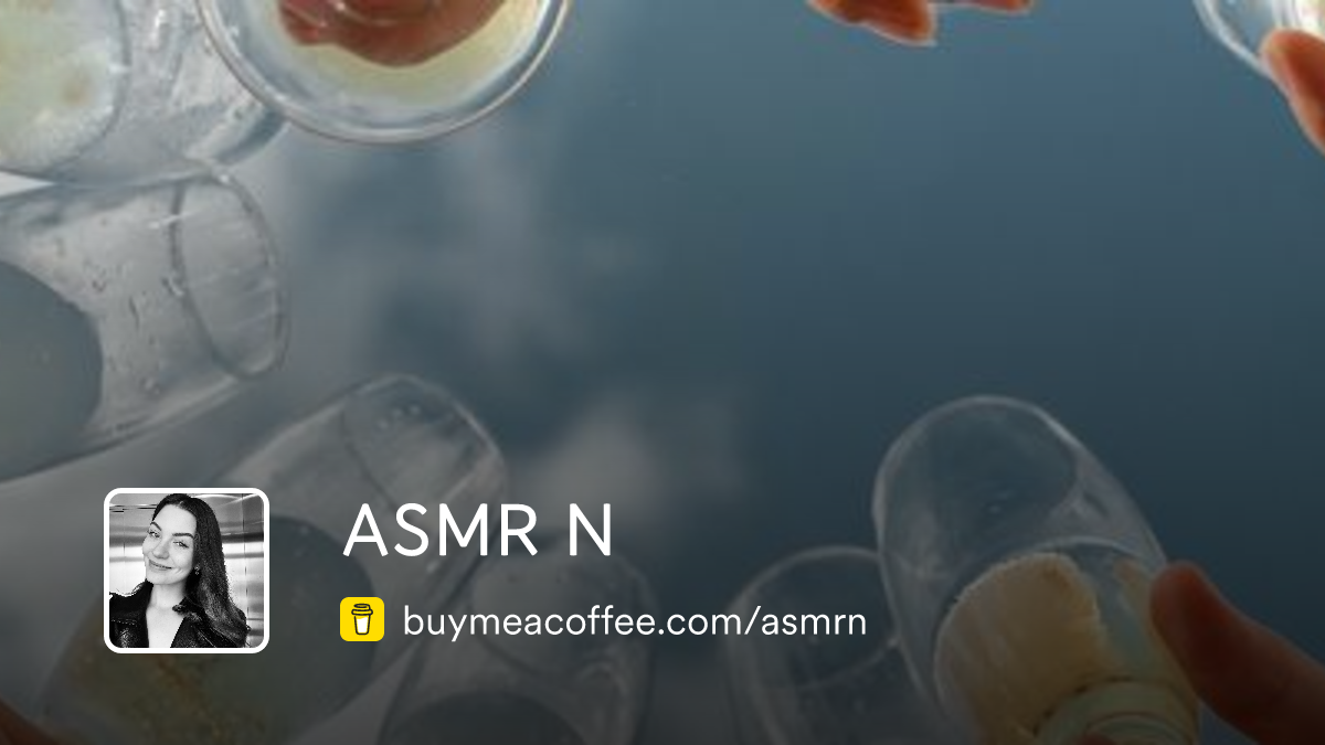 ASMR N is ASMR creator from Czech - Buymeacoffee