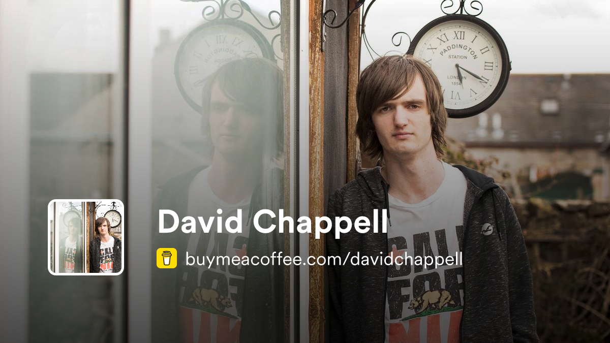David Chappell - Buymeacoffee