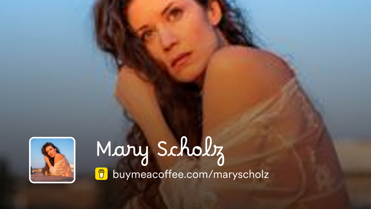 Mary Scholz - Buymeacoffee