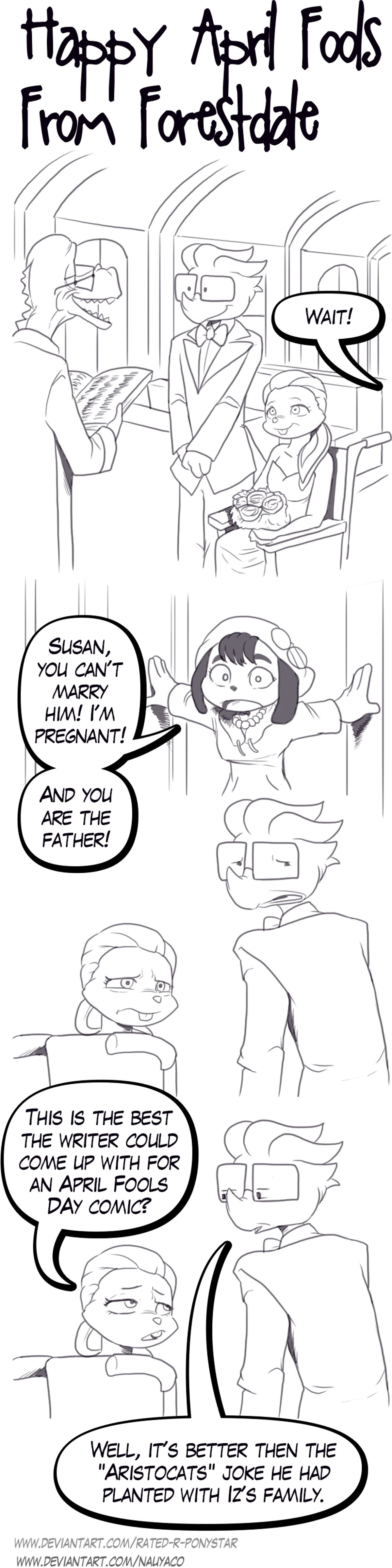 Happy April Fools Day 2025 — Forestdale Comic - Buymeacoffee