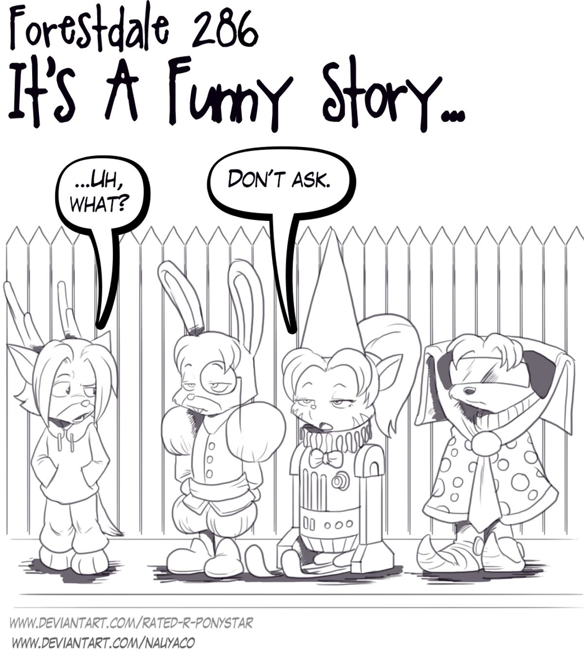 Forestdale #285: It's a Funny Story... — Forestdale Comic - Buymeacoffee