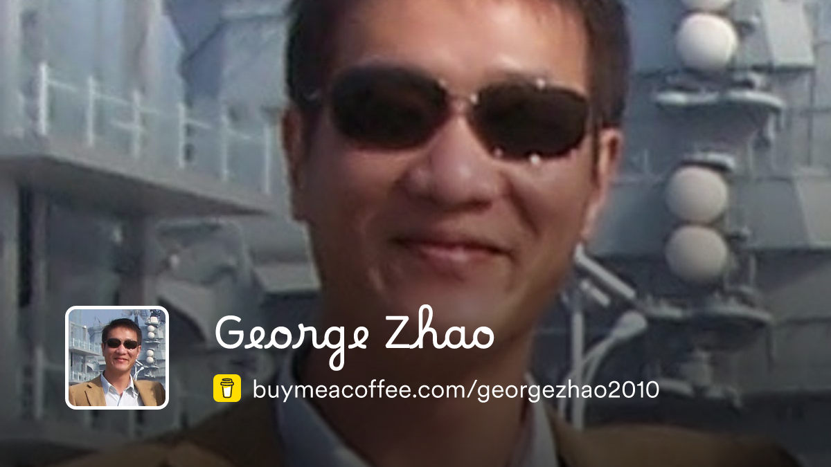 George Zhao - Buymeacoffee