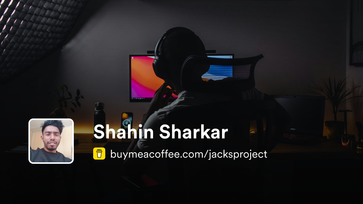 Shahin Sharkar - Buymeacoffee