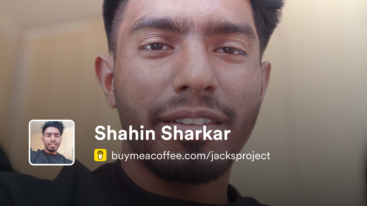 Shahin Sharkar - Buymeacoffee