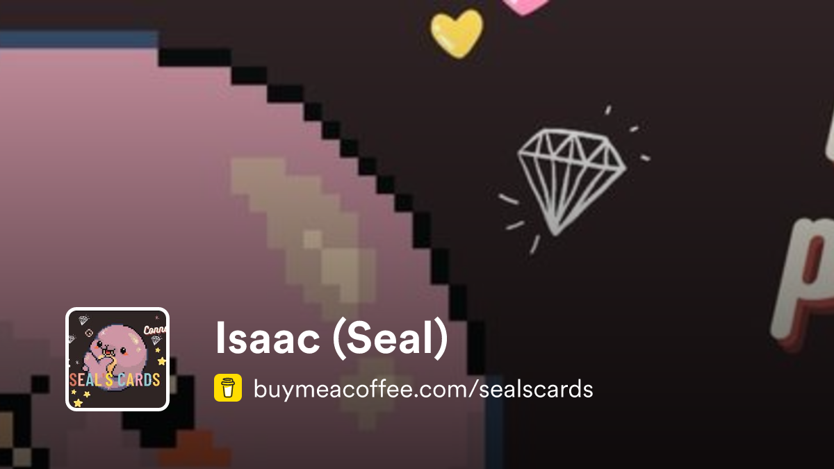 Isaac (Seal) - Buymeacoffee