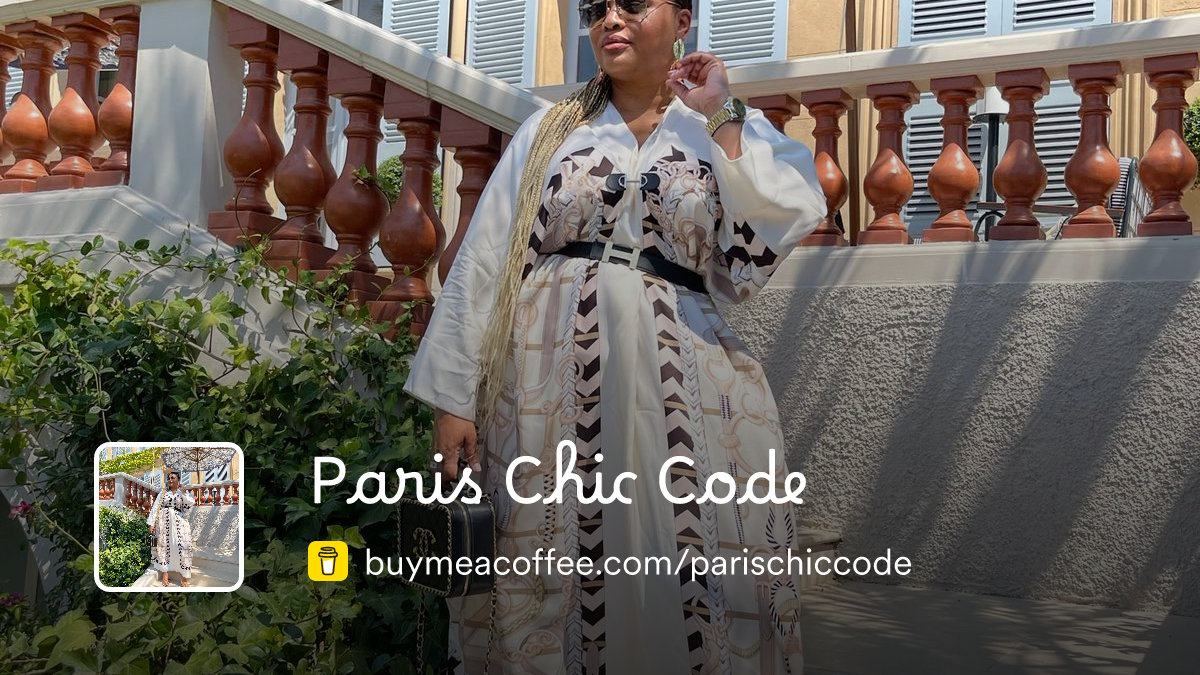 Paris Chic Code - Buymeacoffee