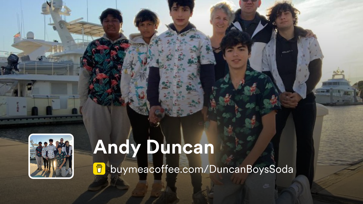 Andy Duncan - Buymeacoffee