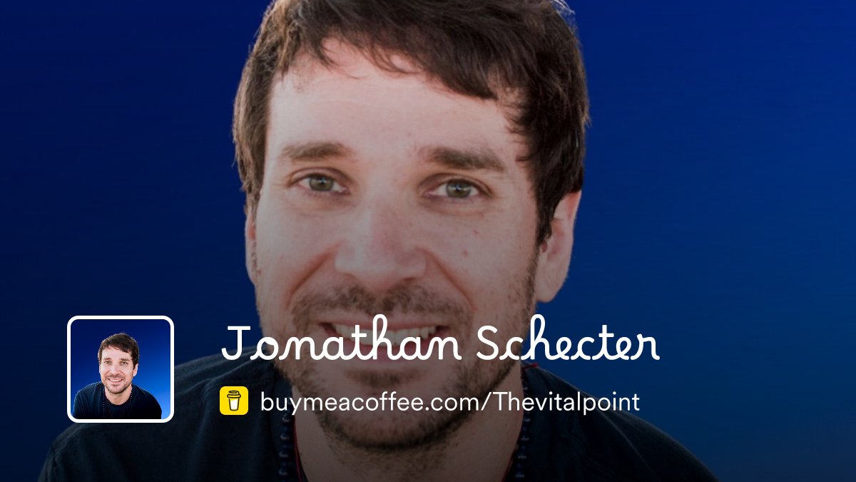 Jonathan Schecter - Buymeacoffee