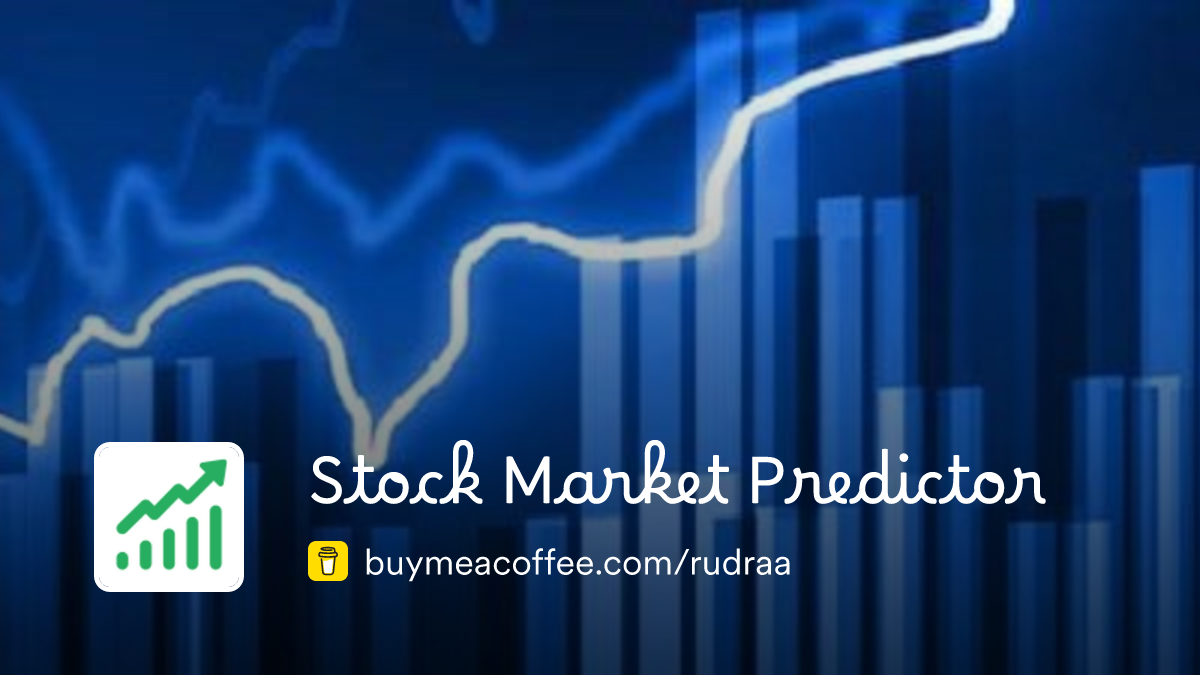 Stock Market Predictor - Buymeacoffee
