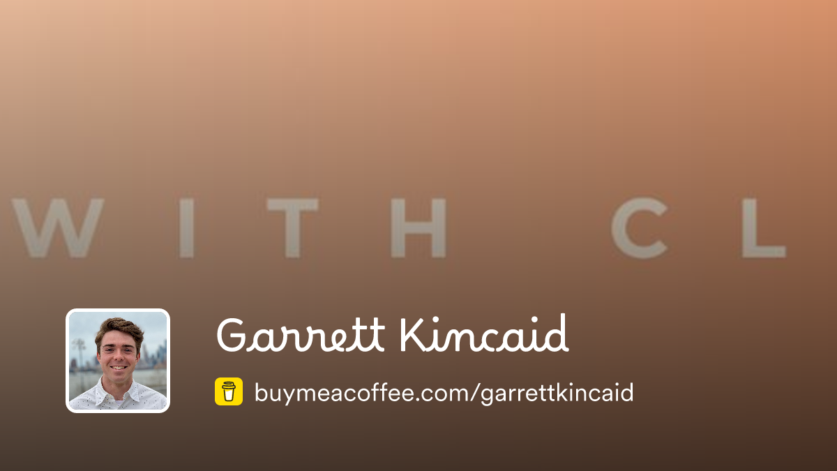 Garrett Kincaid is writing to help you practice introspection ...