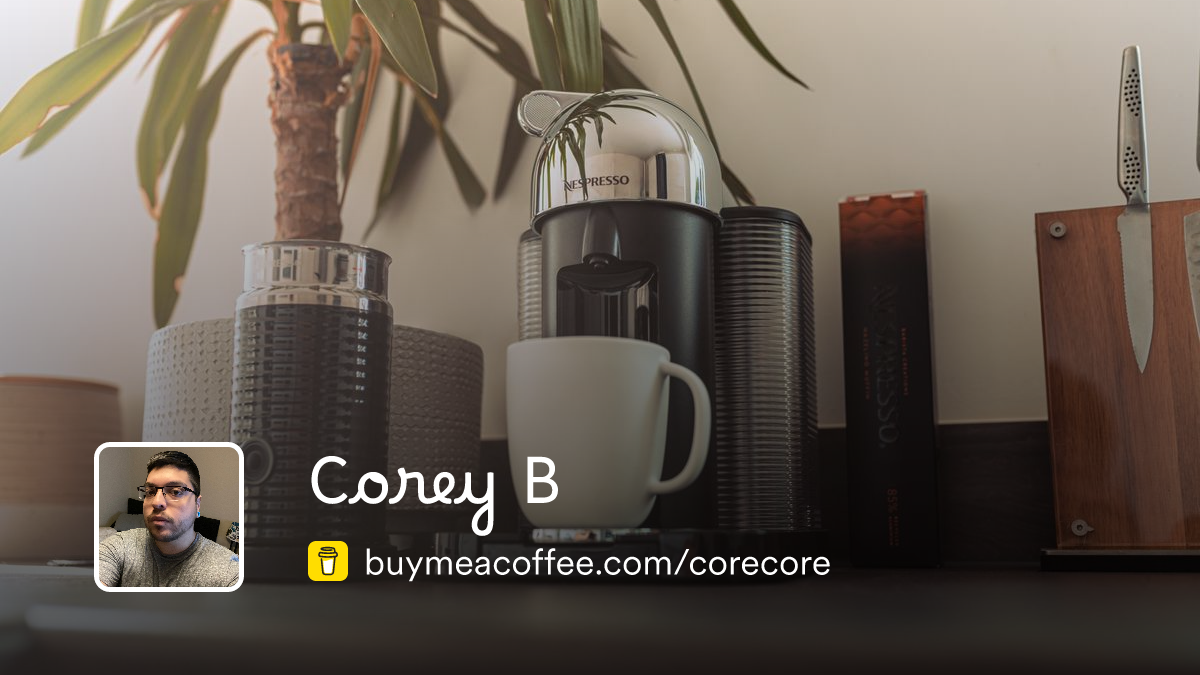 Corey B - Buymeacoffee