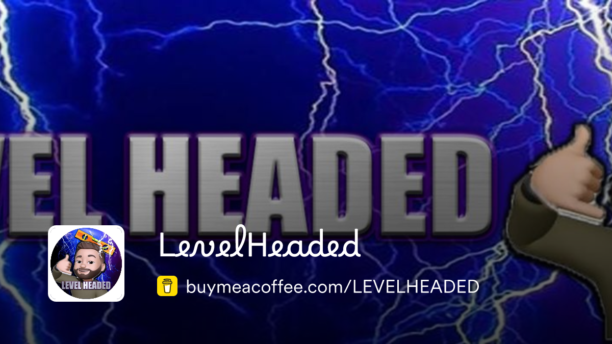 LevelHeaded - Buymeacoffee