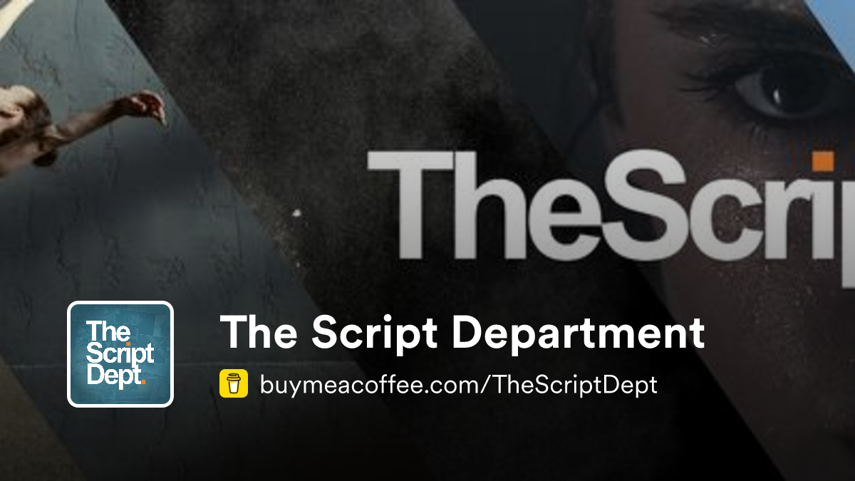 The Script Department - Buymeacoffee