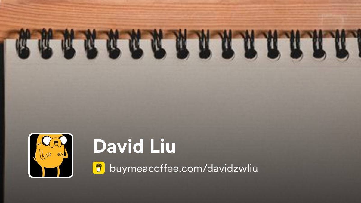 David Liu - Buymeacoffee