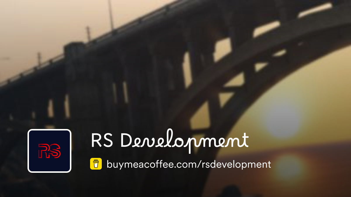 RS Development - Buymeacoffee