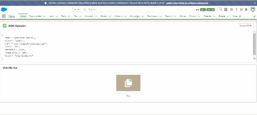 Save Json As File And Show Json In Lwc — Salesforce Reader Buymeacoffee