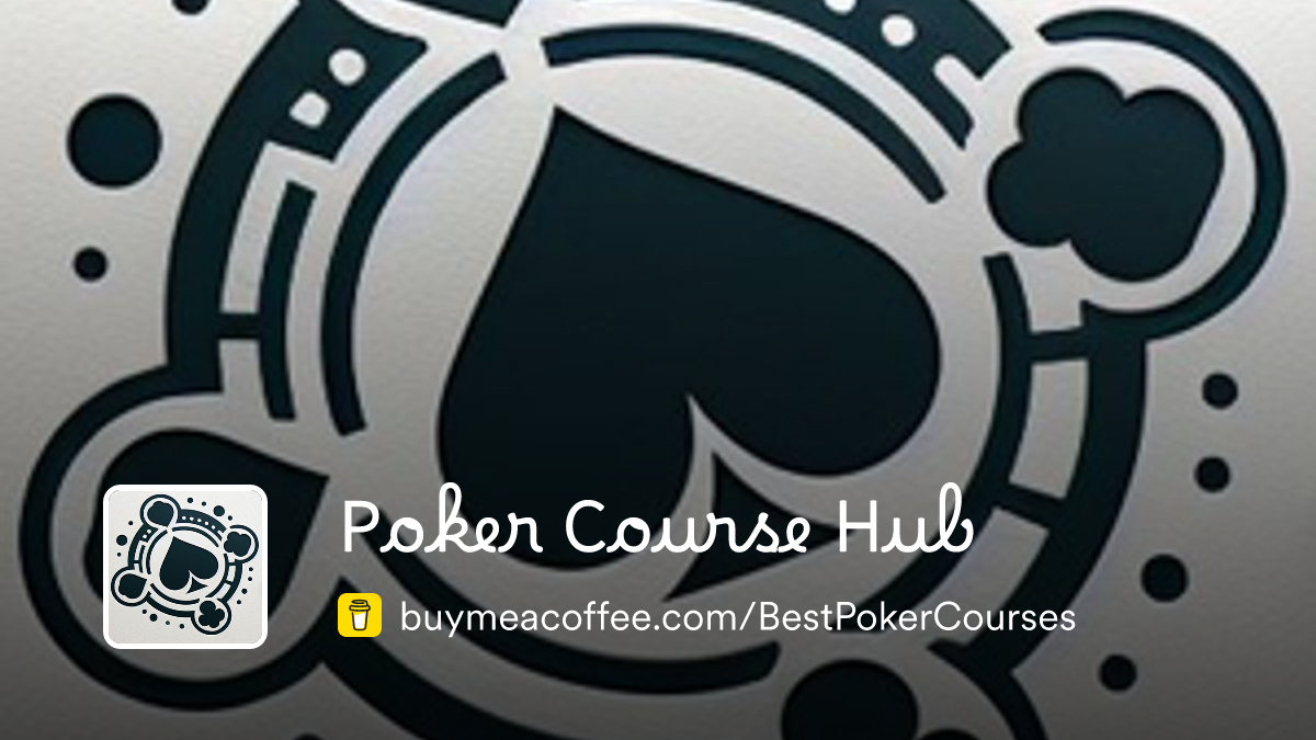Poker Course Hub is https://pokercoursehub.com/ - Buymeacoffee