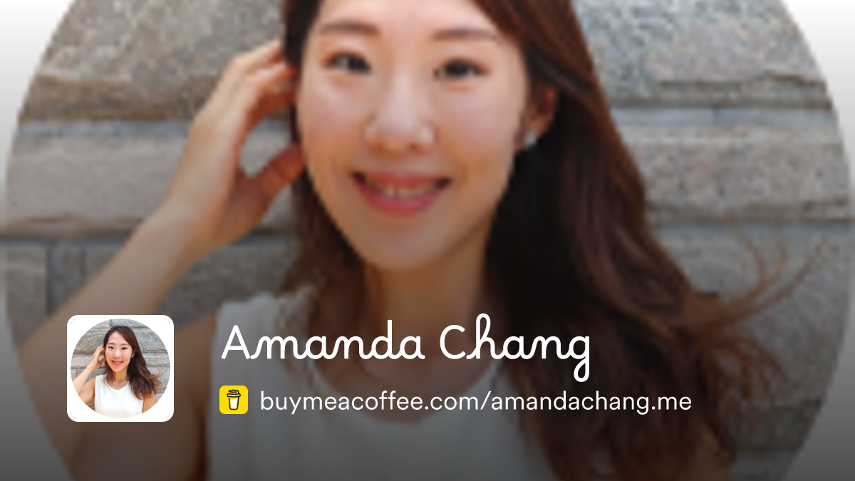 Amanda Chang is Plant-based recipes! - Buymeacoffee