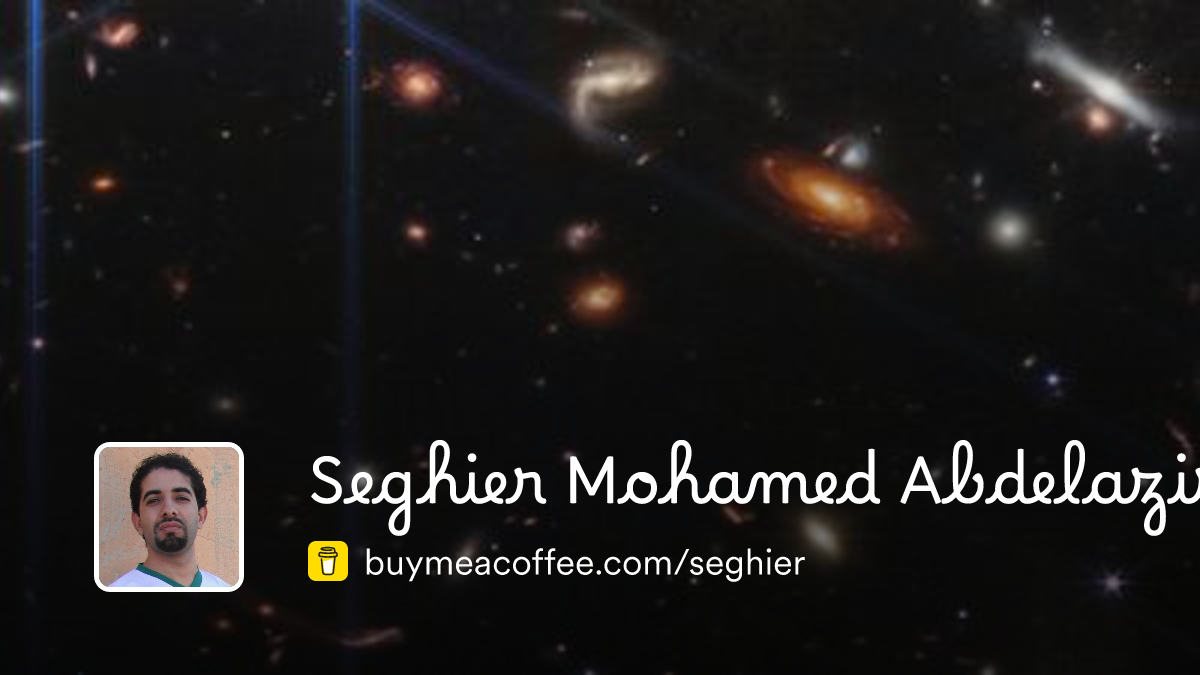 Seghier Mohamed Abdelaziz - Buymeacoffee
