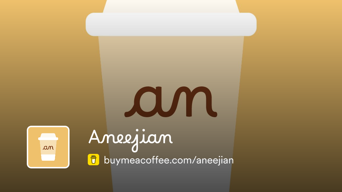 Aneejian is writing a technology blog, creating open-source software. - Buymeacoffee