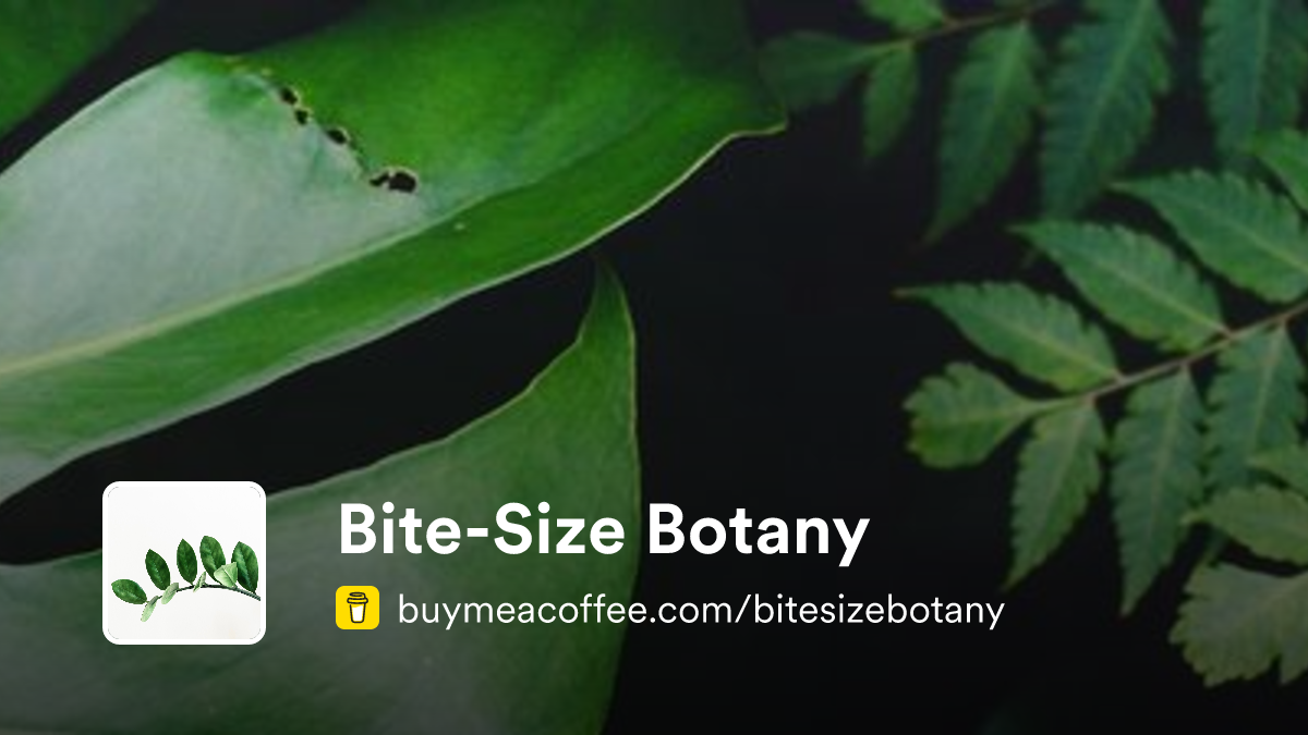 Bite-Size Botany is a small site spreading the joy of plants ...